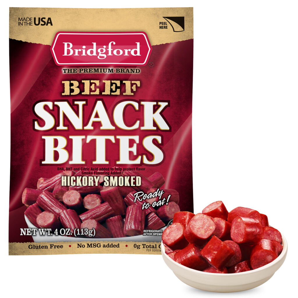 Bridgford - Beef Jerky Snack Bites - 4 oz - Bridgford Foods