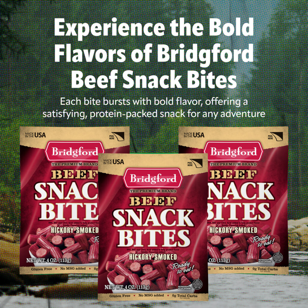 Bridgford - Beef Jerky Snack Bites - 4 oz - Bridgford Foods