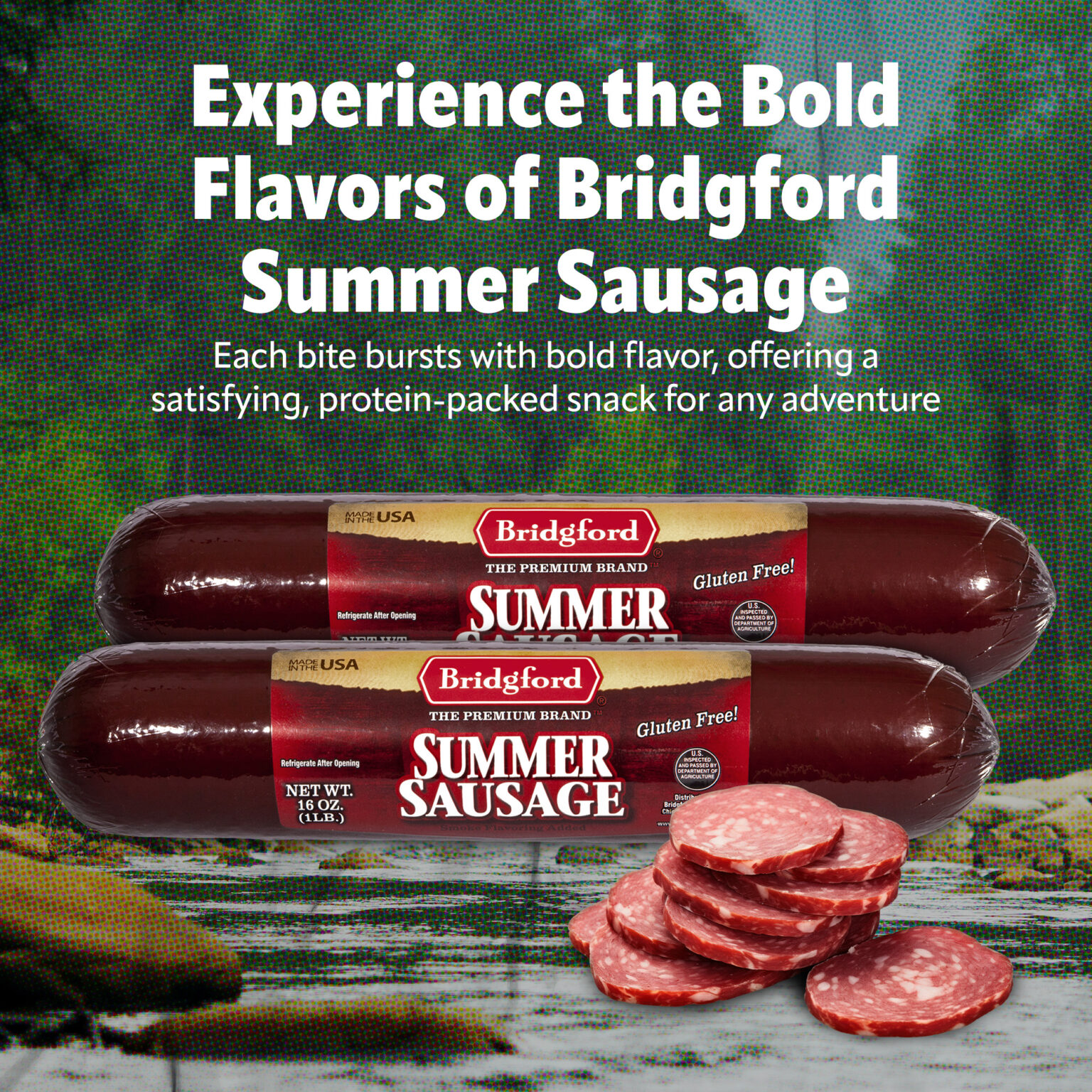 Bridgford - Summer Sausage - 16 oz - Bridgford Foods